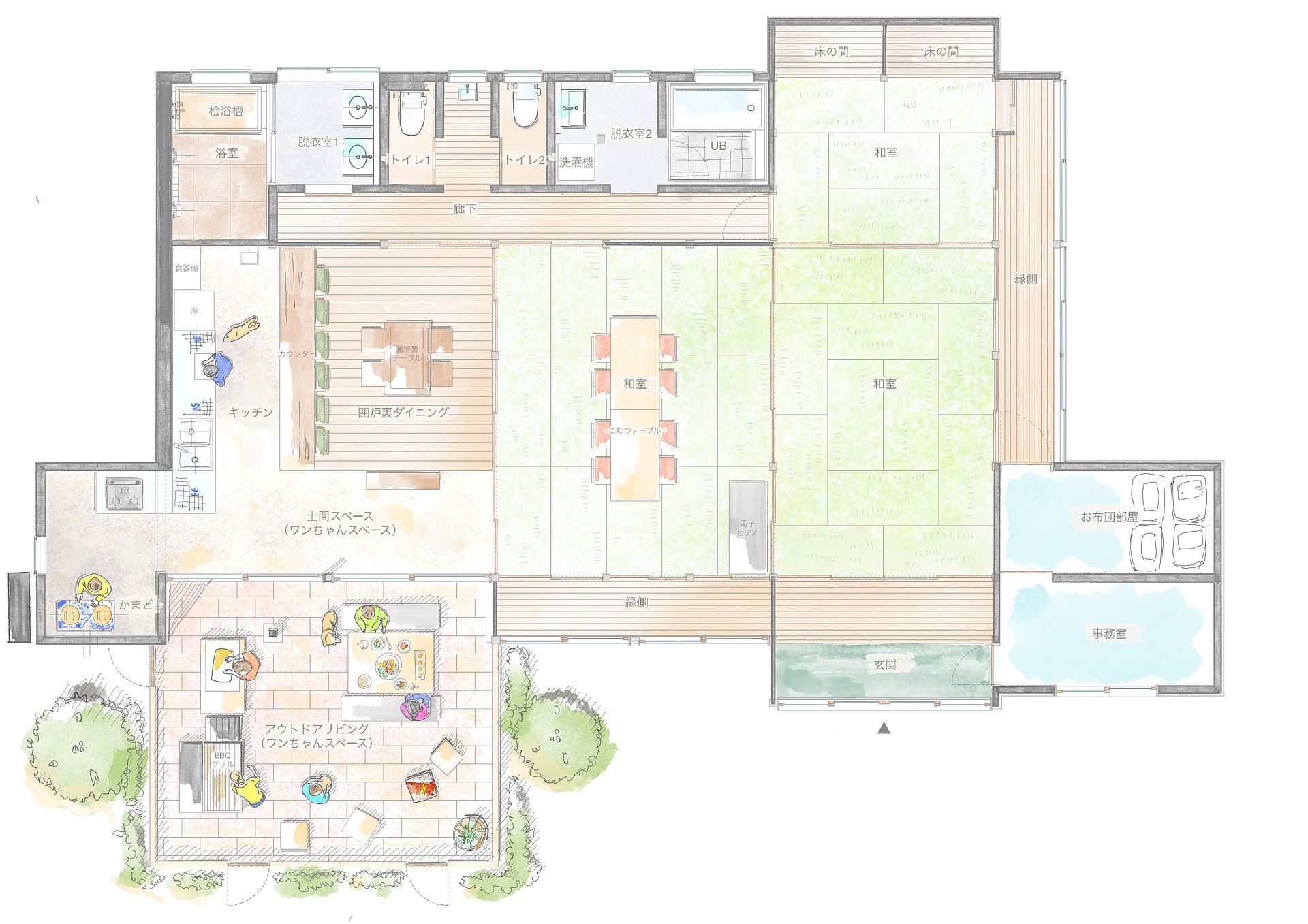 まるがやつ／萱 -KAYA-の宿泊予約・宿情報 / 南関東 千葉県 鴨川・勝浦・御宿の貸別荘・コテージ・一棟貸し - TRIPTO(トリプト)